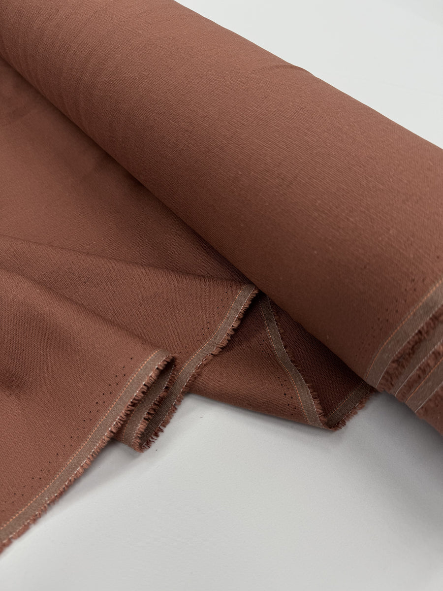 Linen Rayon - Bronze – Moosas Fabrics
