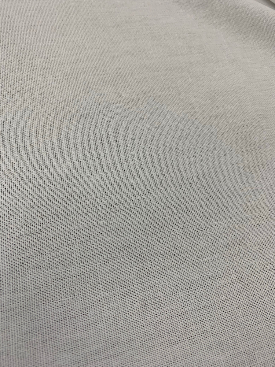 Linen Rayon - White – Moosas Fabrics
